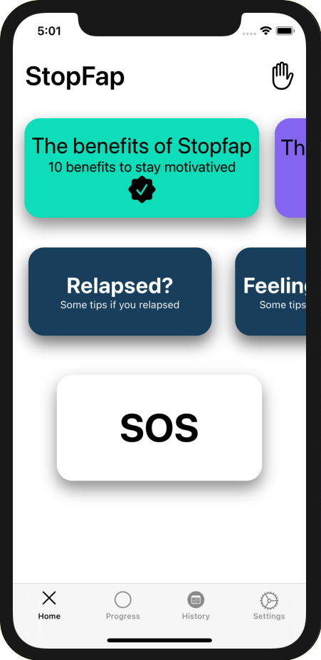 StopFap App for iOS / Take your life to a new level!